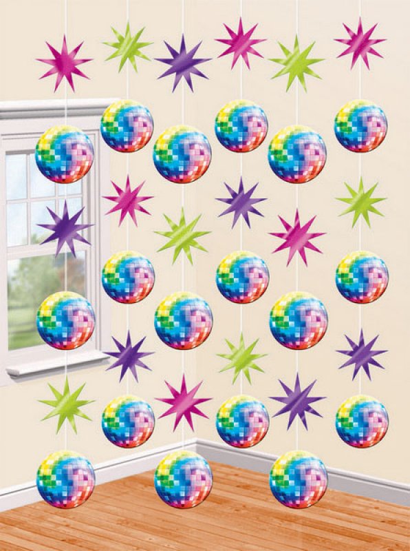 Disco Fever String Decorations – The Party Superstore