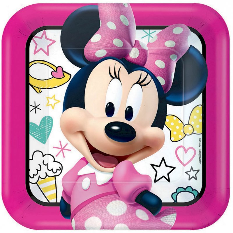 Minnie Mouse Paper Dinner Plates – The Party Superstore